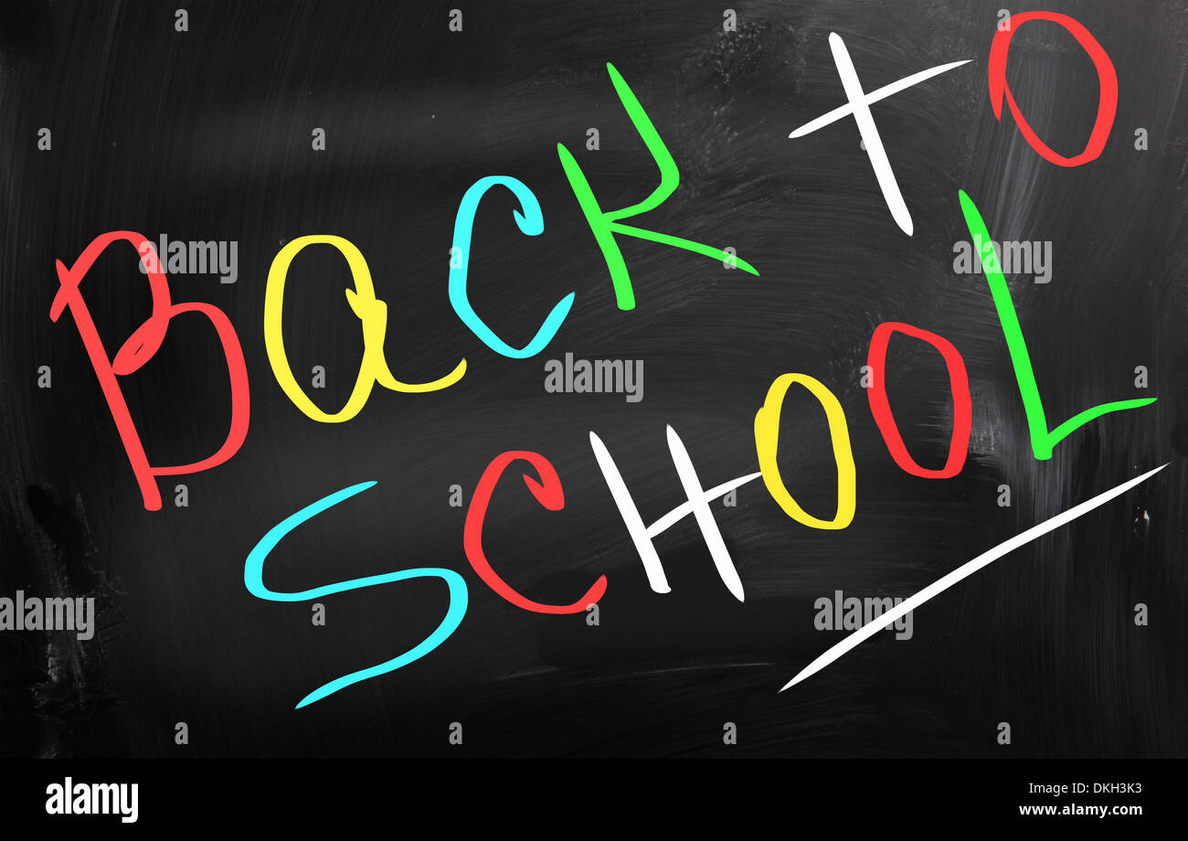 Back To School Concept Stock Photo - Alamy