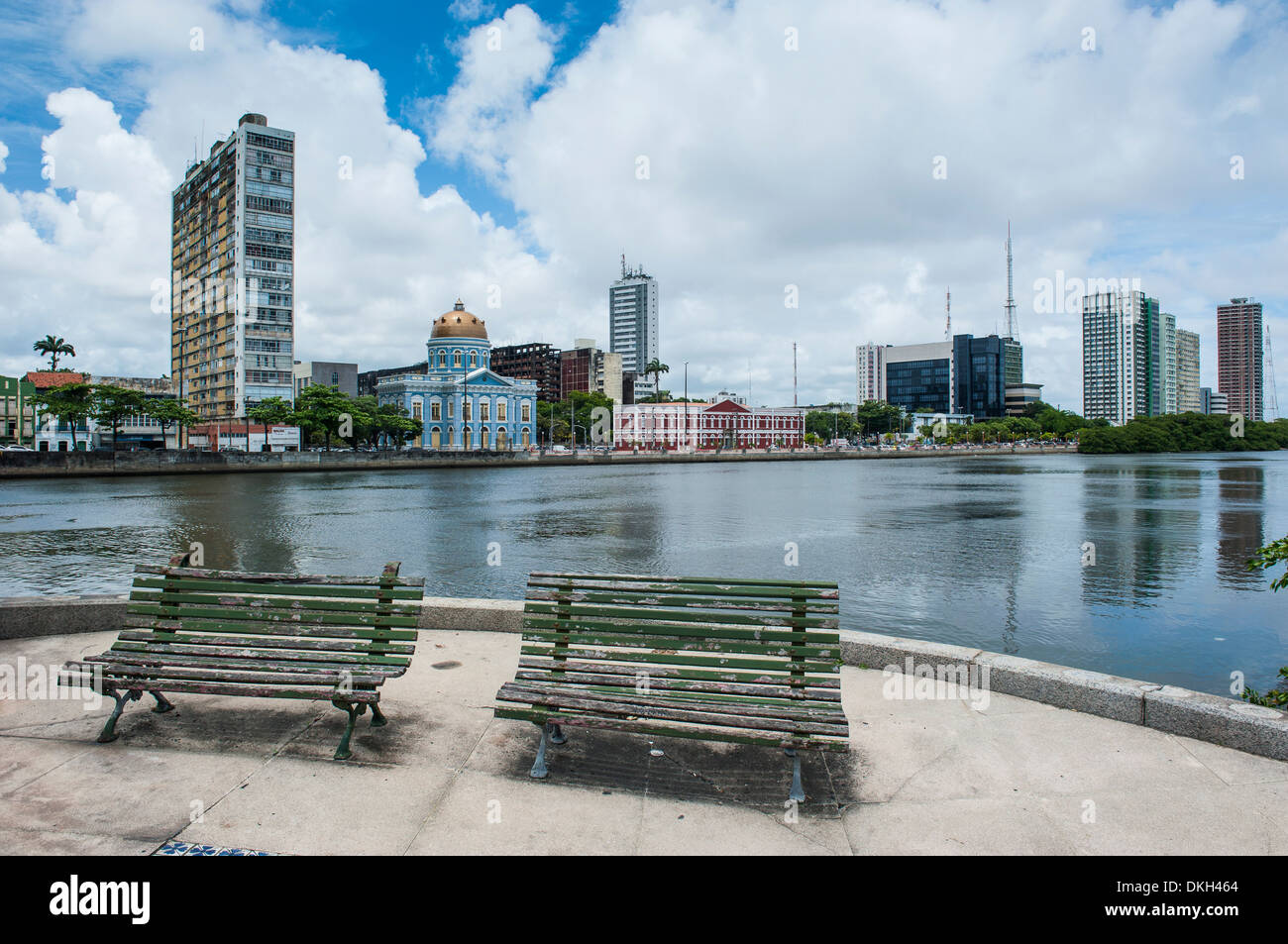 Historicla waterfront of Recife, Pernambuco, Brazil, South America ...