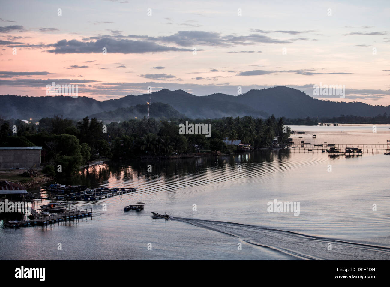 Mengkabong river, Tuaran, Kota Kinabalu, Sabah, Malaysian Borneo ...