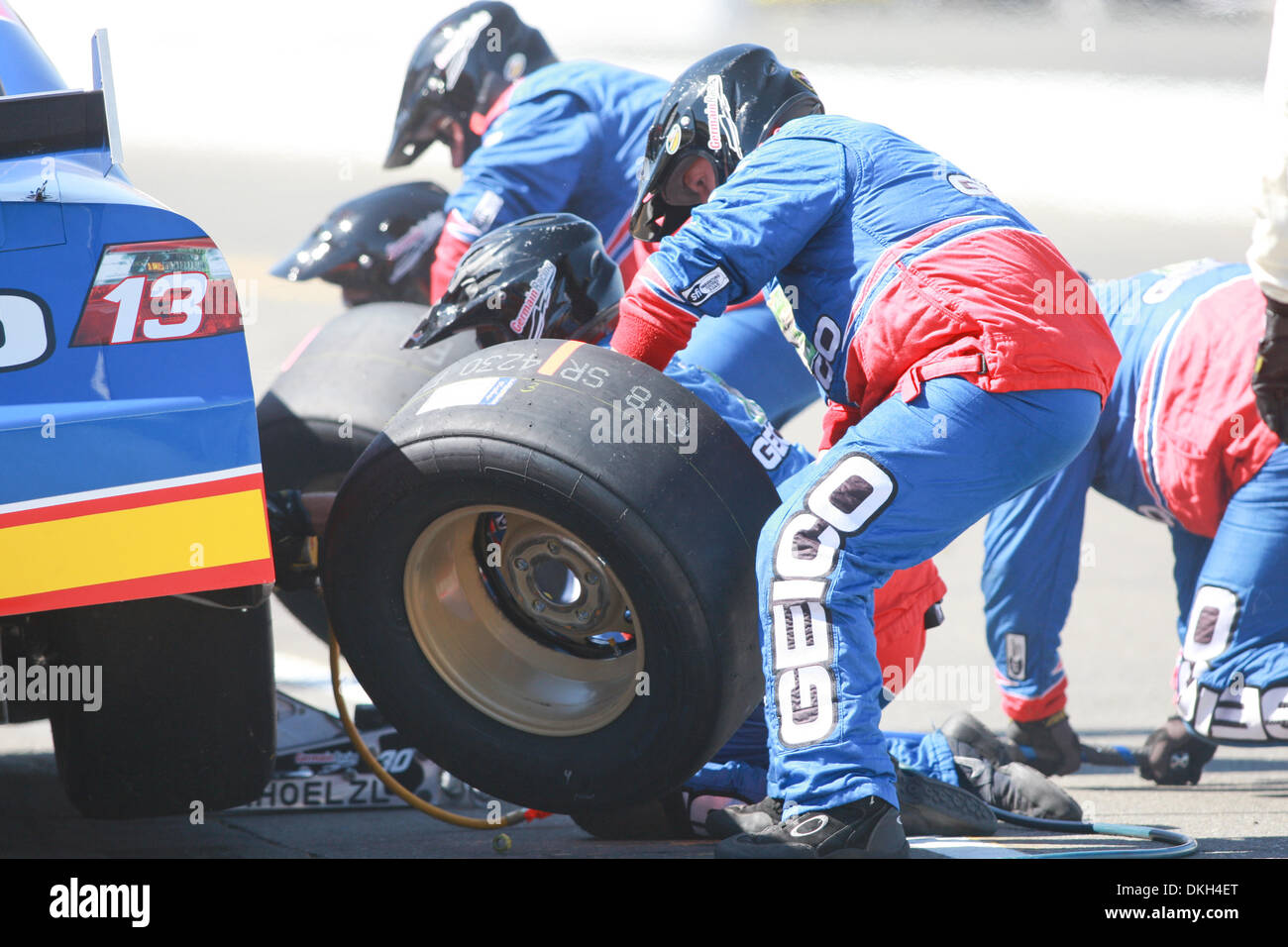 Pit stop action hi-res stock photography and images - Alamy