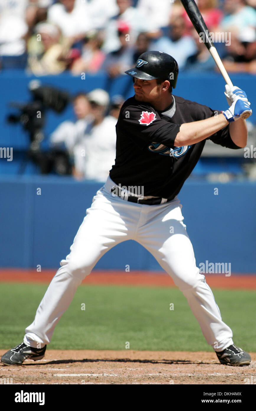 Toronto Blue Jays Adam Lind (26) batting against the Philadelphia ...