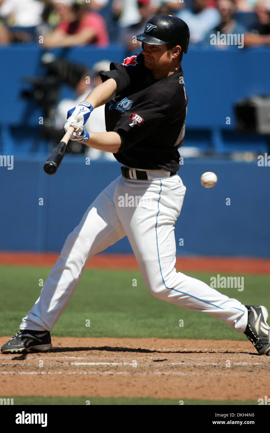 Toronto Blue Jays Adam Lind (26) batting against the Philadelphia ...
