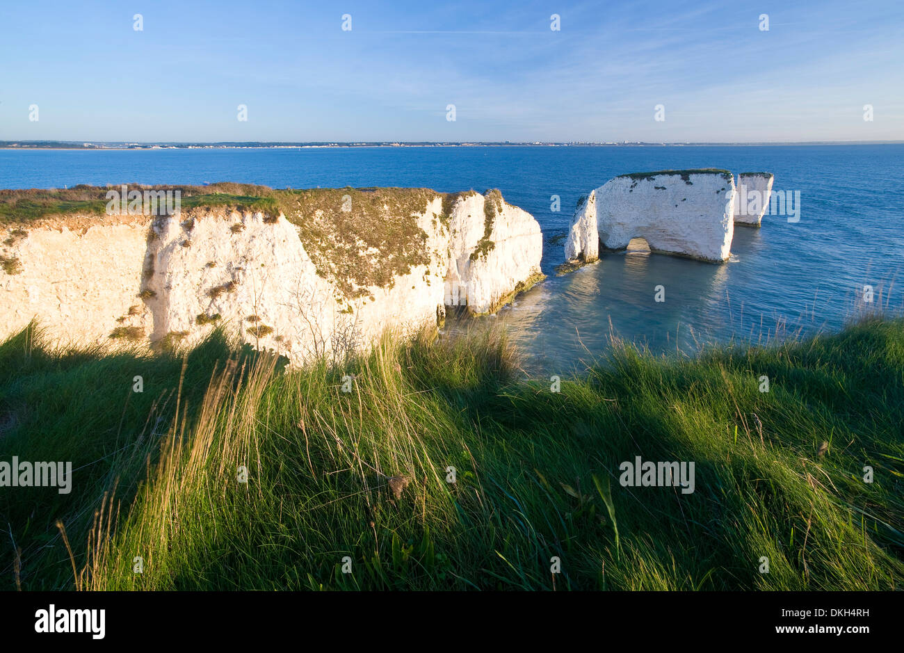 Old Harry's Rock, Purbeck, Dorset, England Stock Photo - Alamy