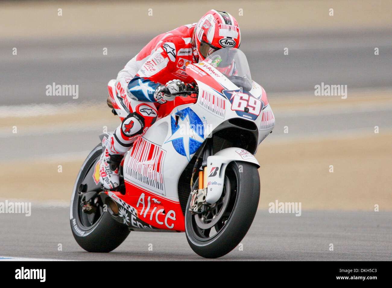 July 05, 2009 - Monterey, California, USA - 05 July 2009: Nicky Hayden ...
