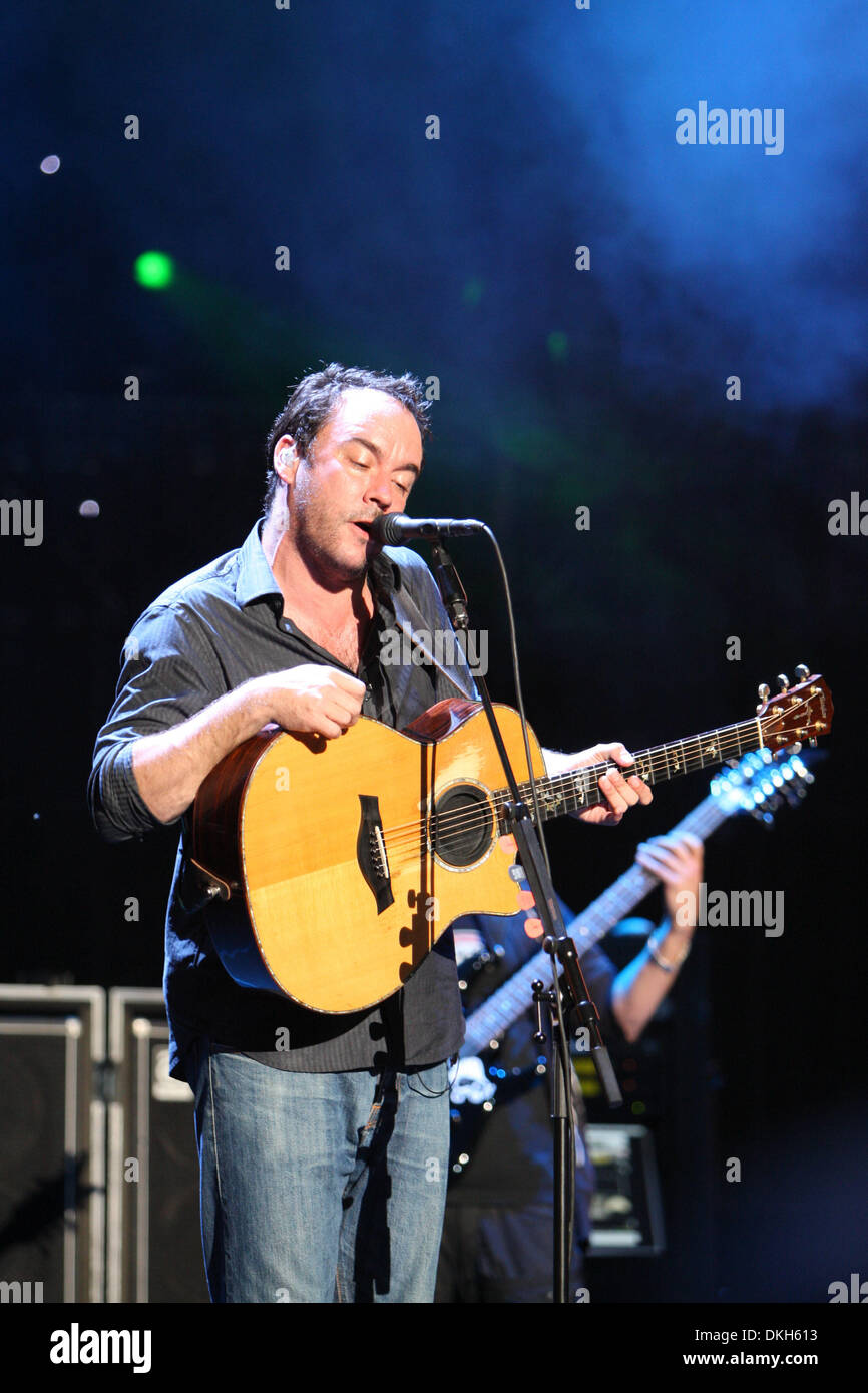 Dave Matthews, The Dave Matthews Band performs to a sold-out audience ...