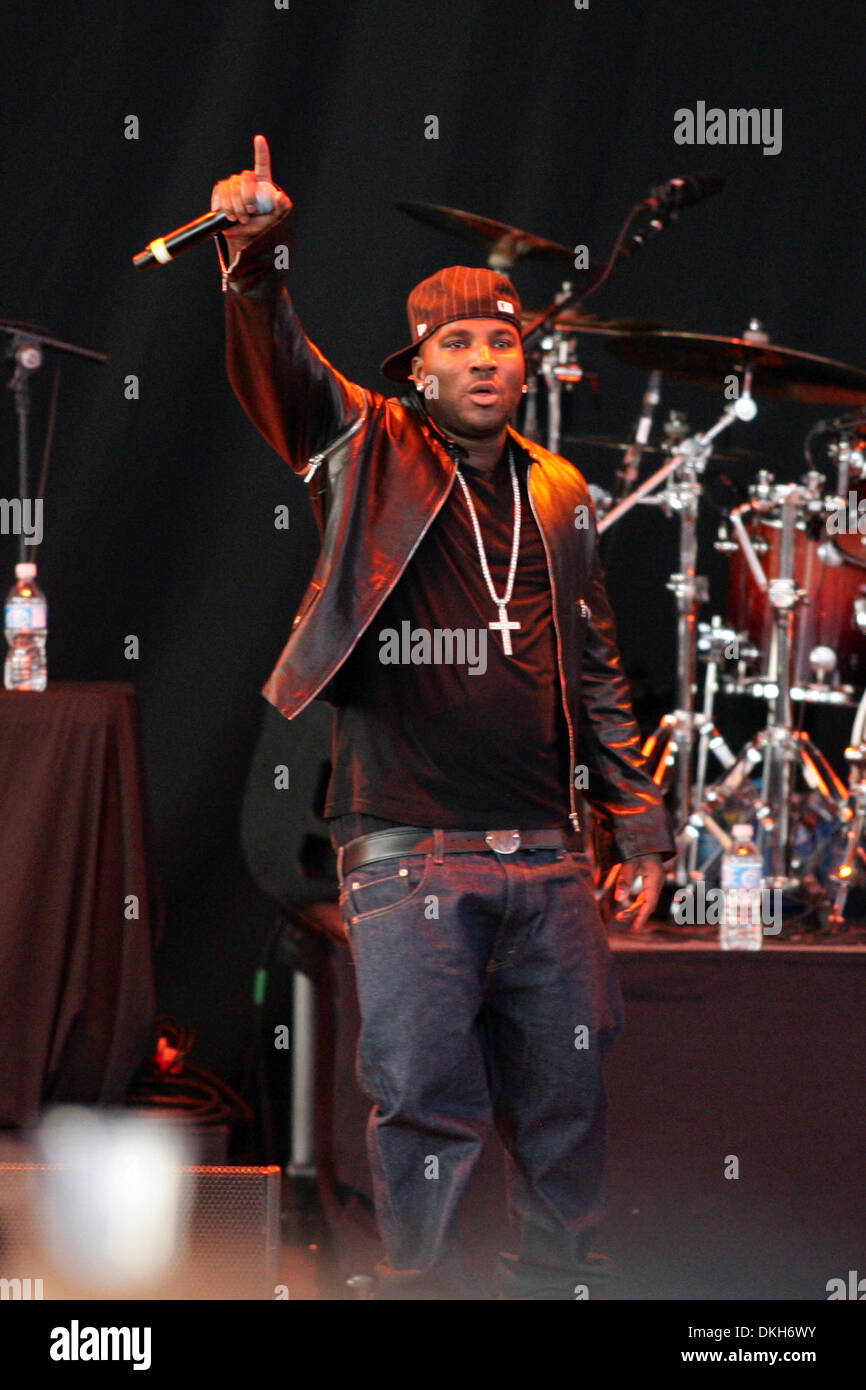 Young Jeezy performs on stage at the Molson Amphitheatre in Toronto ...