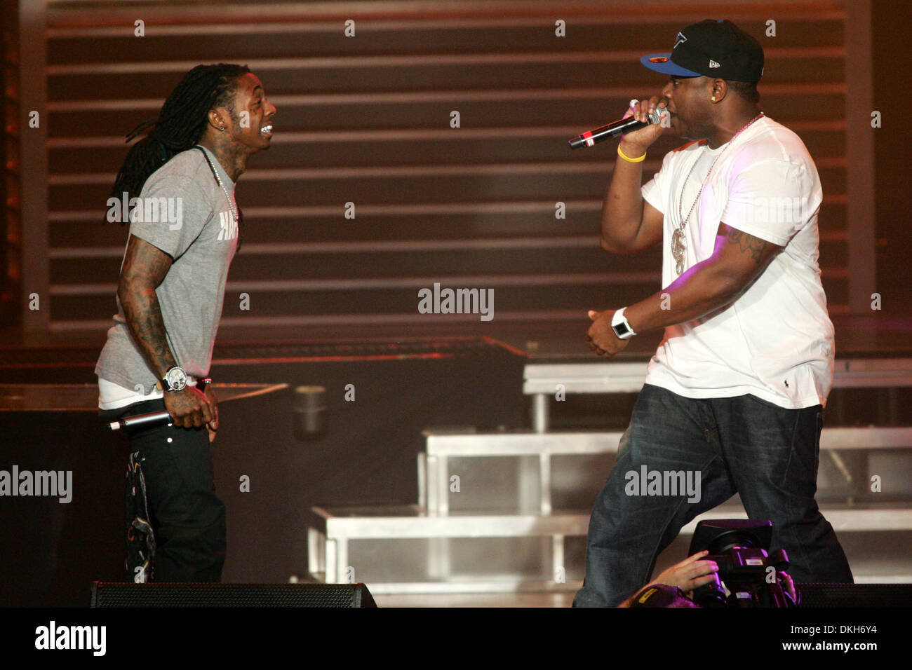 Lil' Wayne performs on stage at the Molson Amphitheatre in Toronto ...