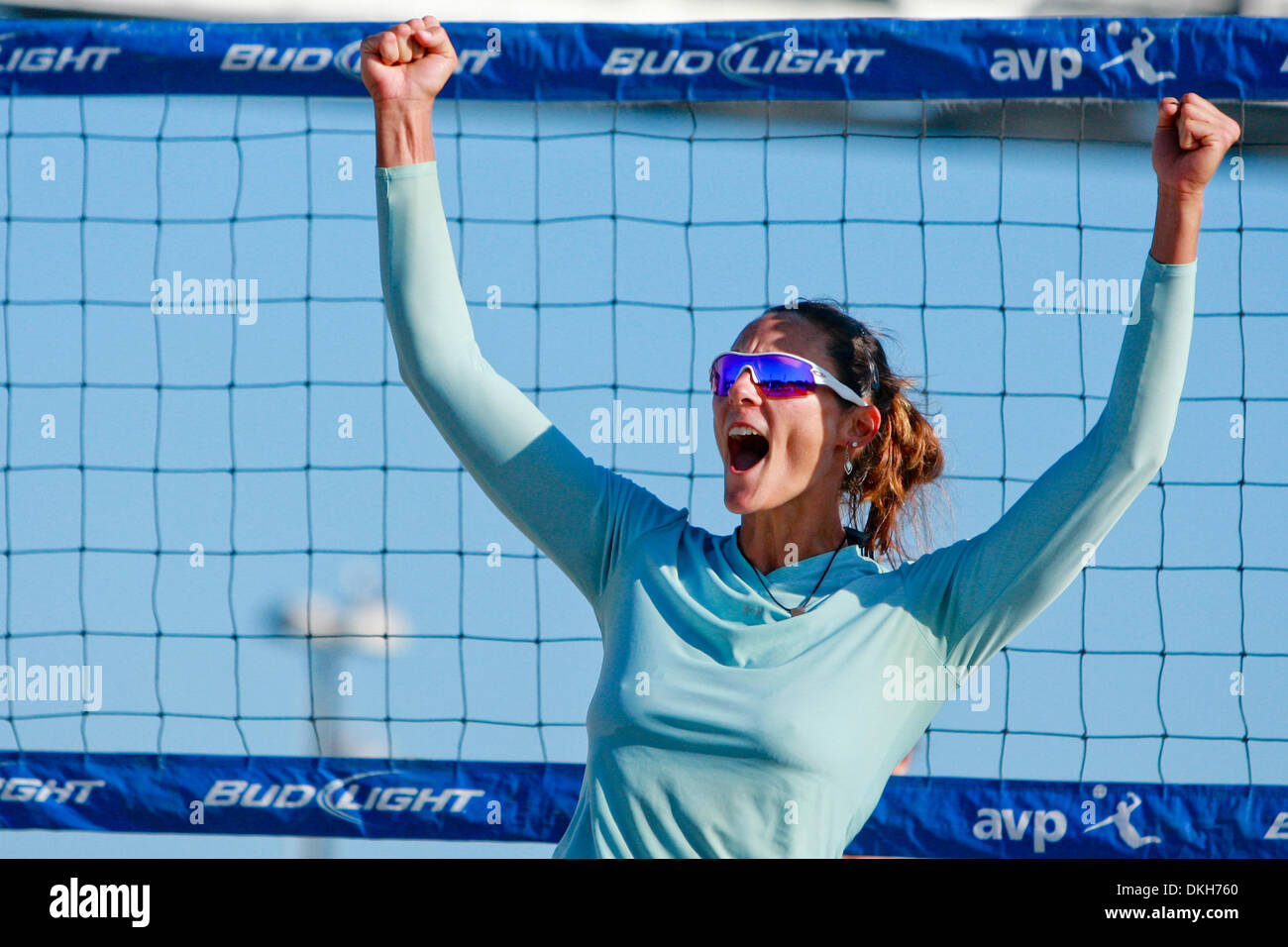 Ashley Ivy during the AVP Pro volleyball tour in San Francisco on ...