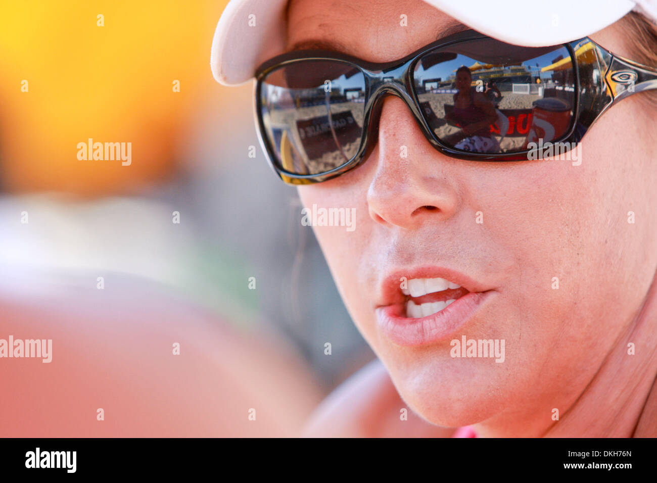 Tracy Lindquist during the AVP Pro volleyball tour in San Francisco on ...