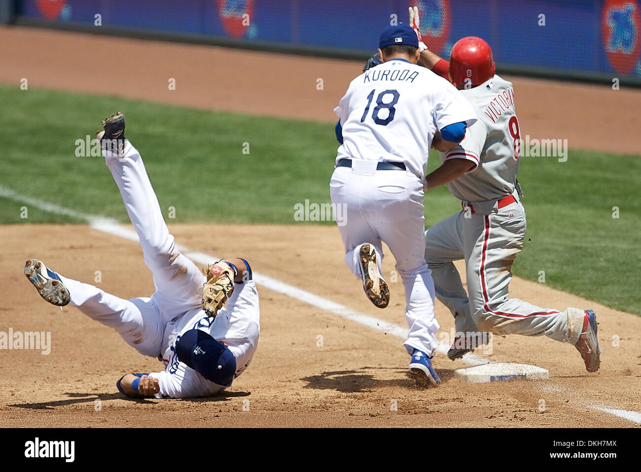 Philadelphia phillies first base hi-res stock photography and images ...