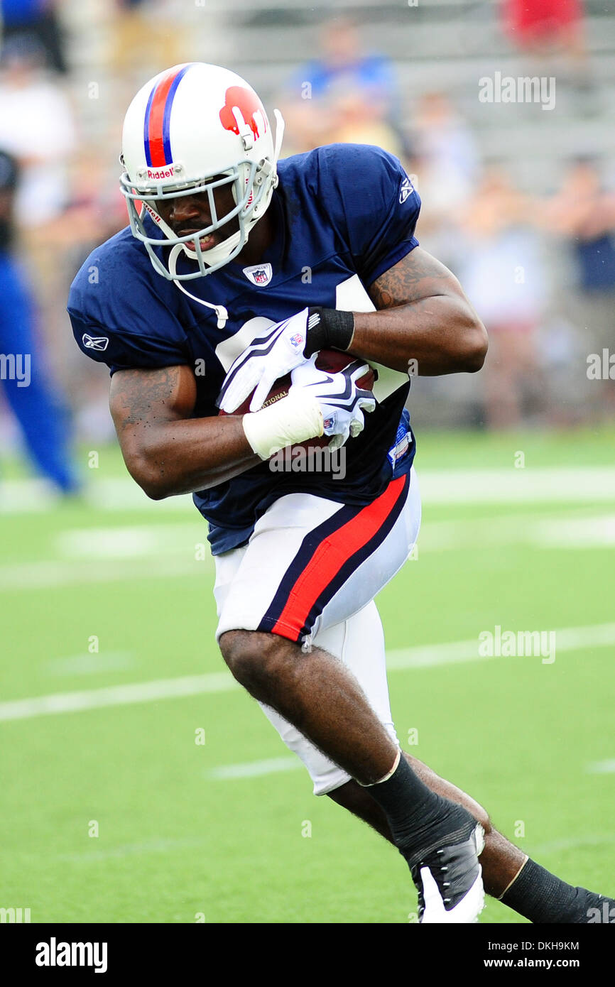 Buffalo Bills cornerback Terrence McGee carries the ball up field after ...