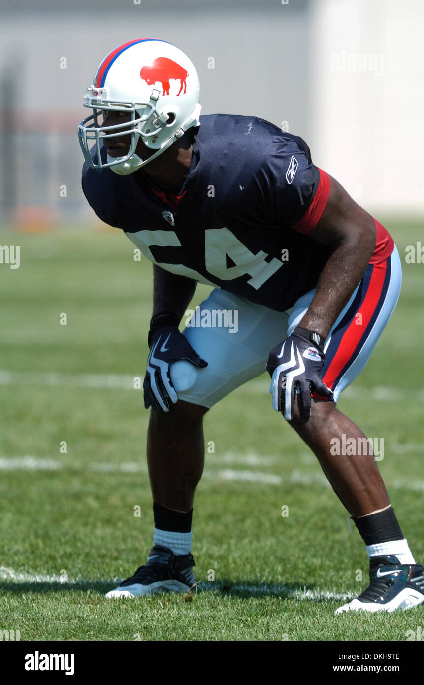 Buffalo Bills linebacker rookie linebacker Nic Harris (54) in action ...