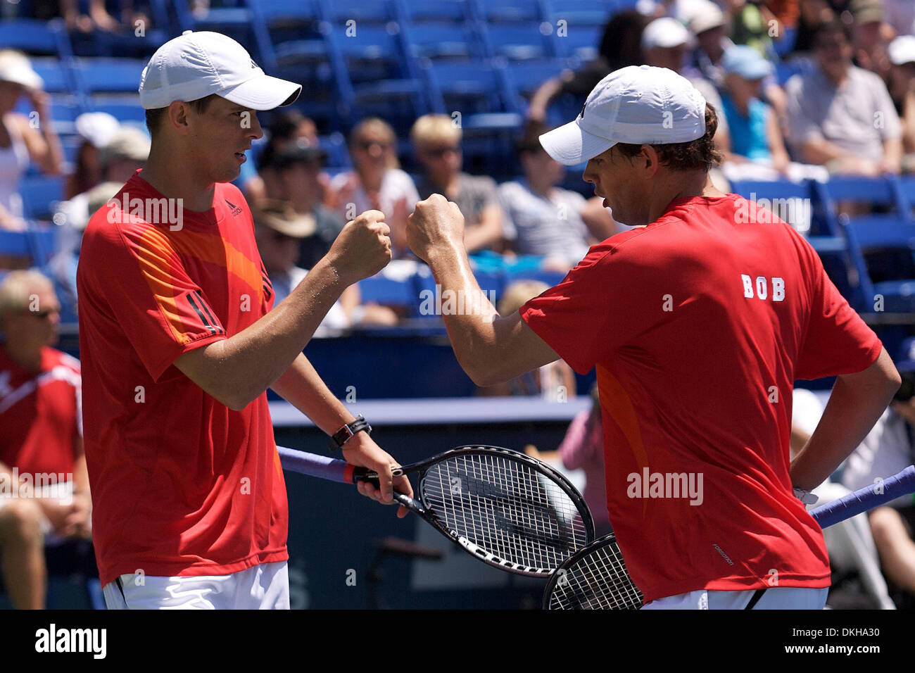 Los Angeles Tennis Open Mens Doubles Finals between #1 seeded team of ...