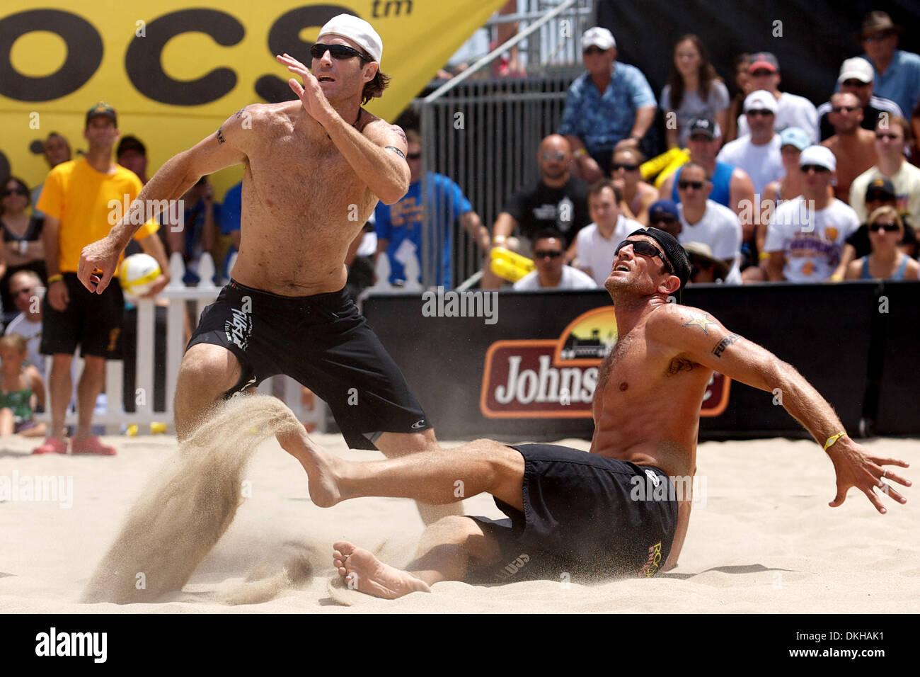 2009 Hermosa Beach AVP Open at Hermosa Beach, California. The team of ...