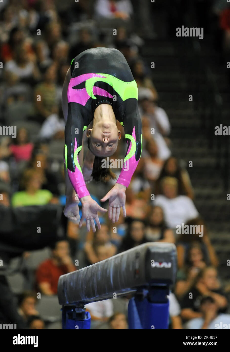 2009 VISA gymnastics championship, Day 2 of the Women's competition at ...