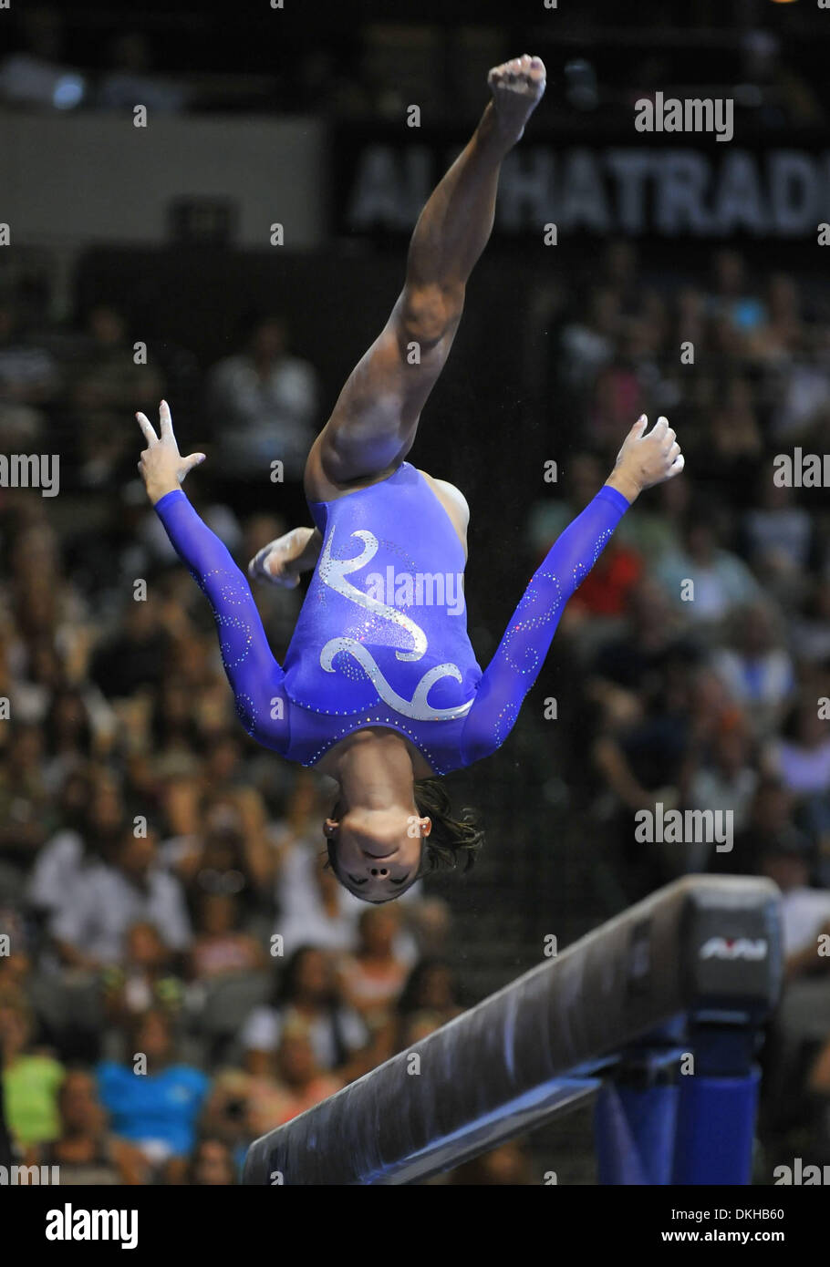 2009 VISA gymnastics championship, Day 2 of the Women's competition at ...
