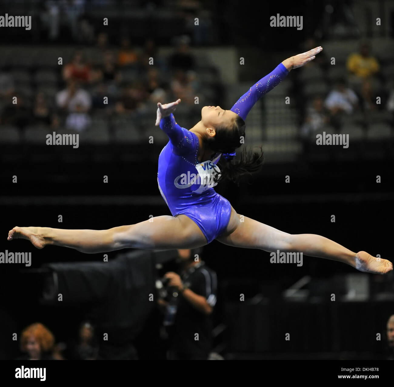 2009 VISA gymnastics championship, Day 2 of the Women's competition at ...