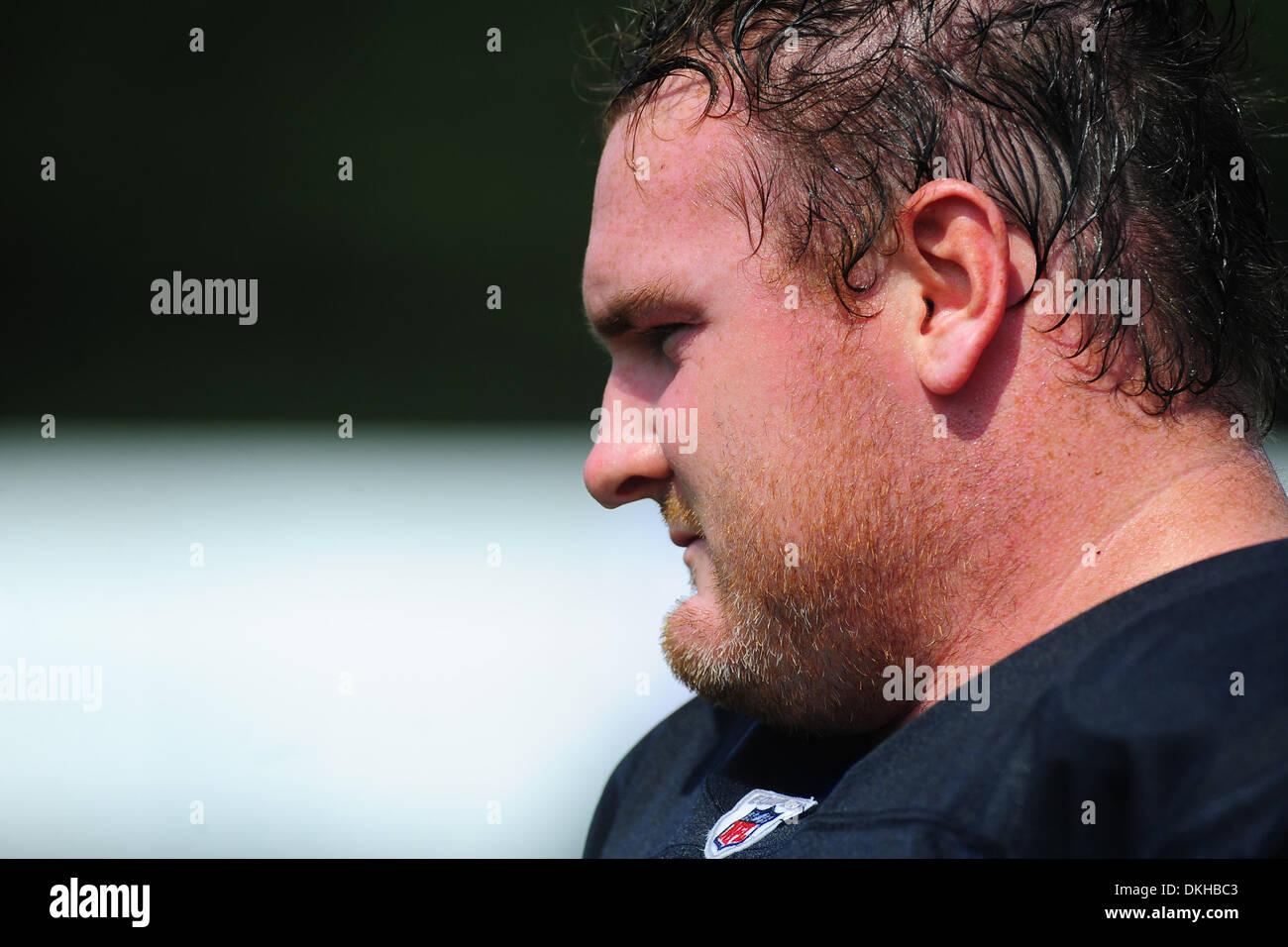 Buffalo Bills defensive tackle Kyle Williams stands on the sideline ...