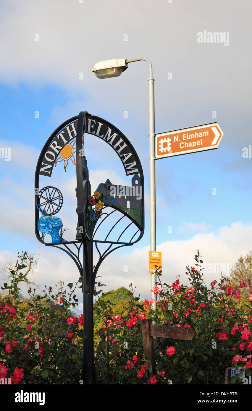 Historic english country village sign hi-res stock photography and ...