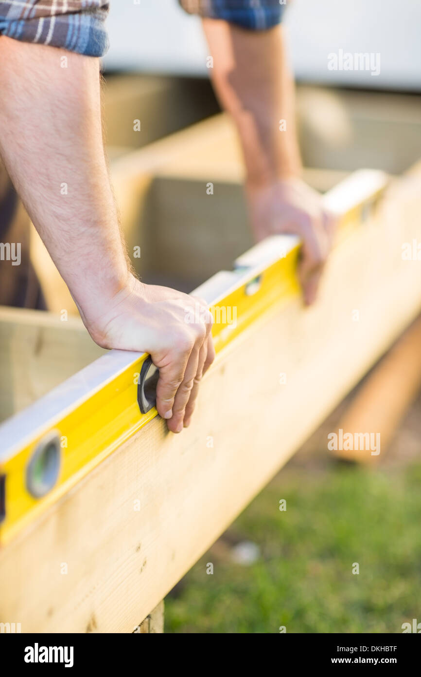 Carpenters level hi-res stock photography and images - Alamy