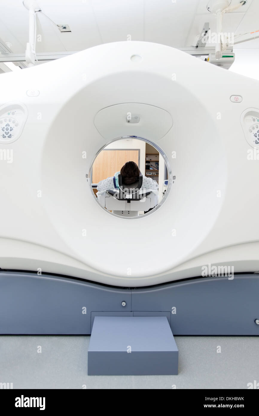 Patient Undergoing CT Scan Test Stock Photo - Alamy