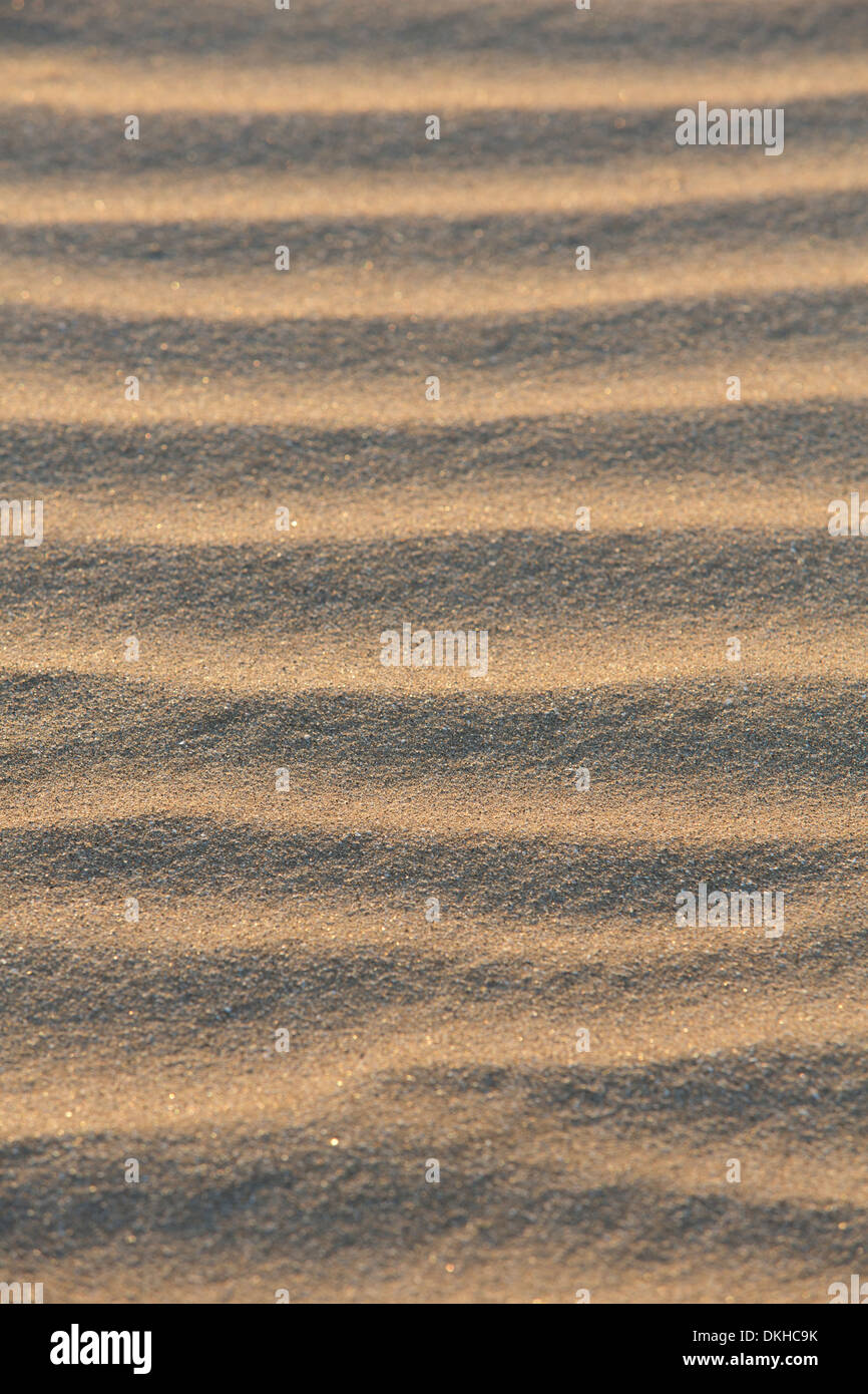 Hawaii Maui Kihei beach sand pattern windswept Stock Photo - Alamy