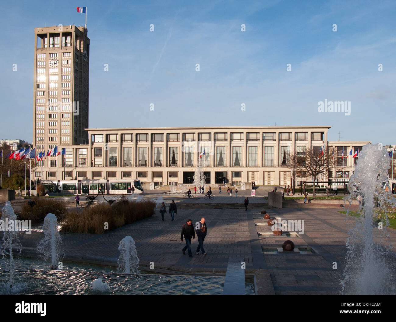 Post war architecture by auguste perret in le havre hi-res stock photography and images - Alamy
