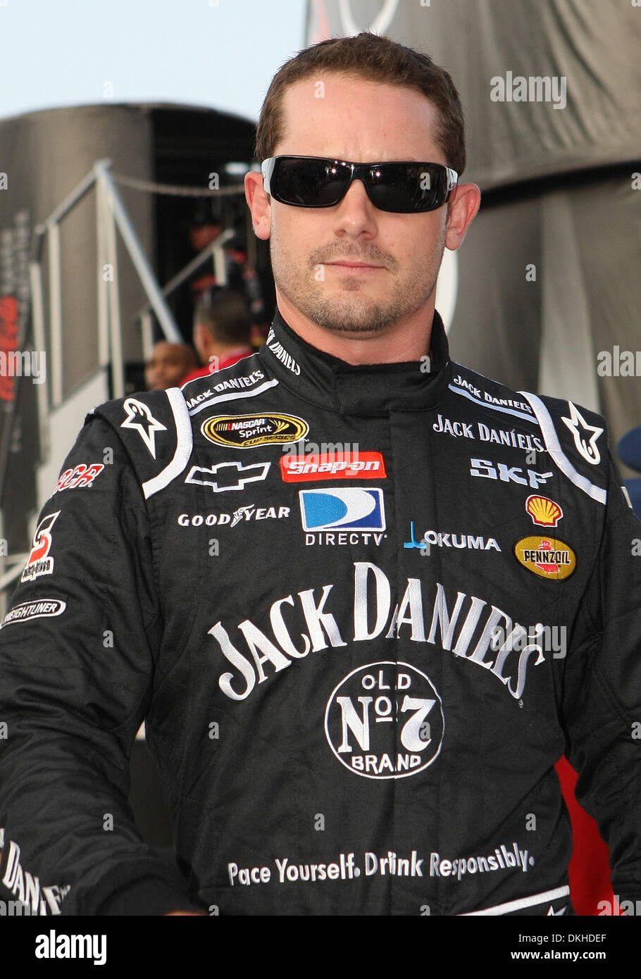 Driver Casey Mears during the NASCAR Coke Zero 400 Race on Saturday ...