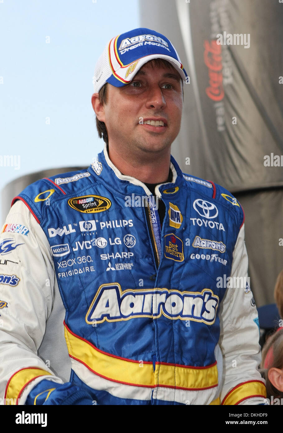 Driver David Reutimann during the NASCAR Coke Zero 400 Race on Saturday ...