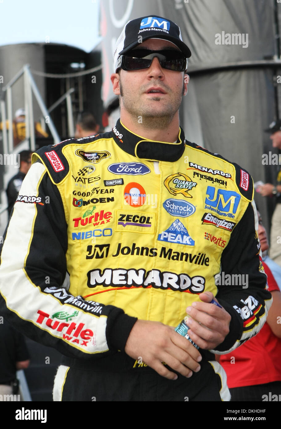 Driver Paul Menard during the NASCAR Coke Zero 400 Race on Saturday ...