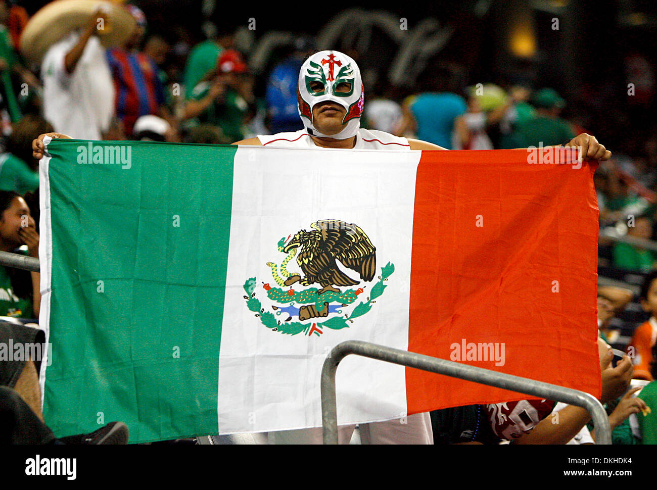 Mexico soccer fans show their pride at the CONCACAF Gold Cup held at ...