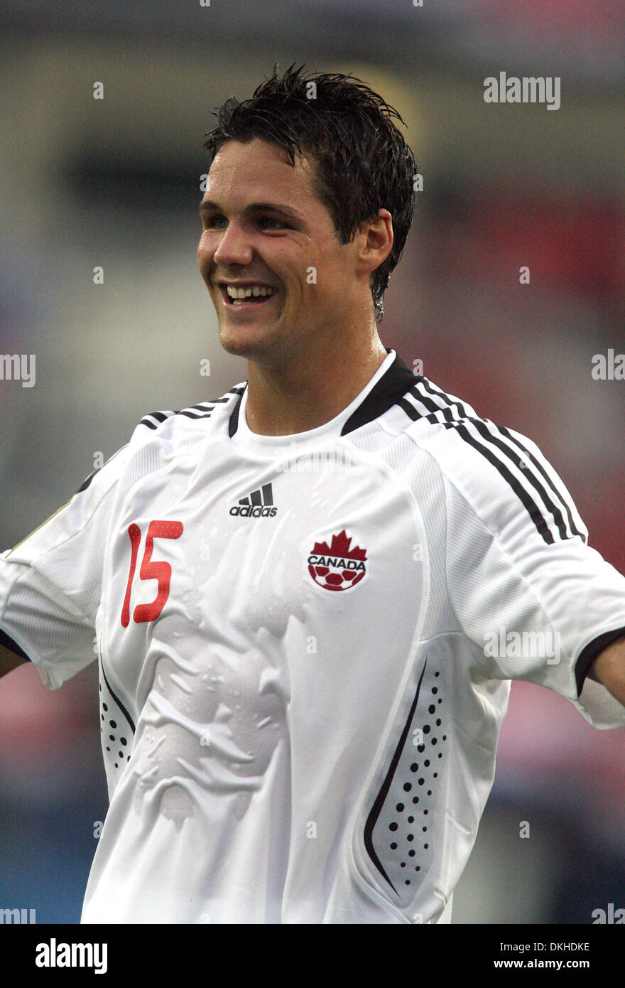 Josh Simpson of Team Canada during Celebration a goal during the ...