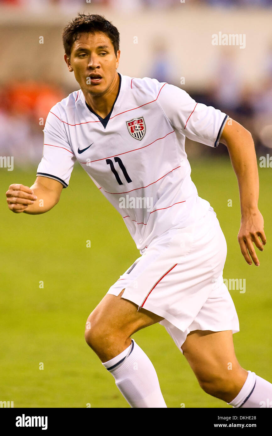 United States' attacker Brian Ching (11) in action during the CONCACAF ...