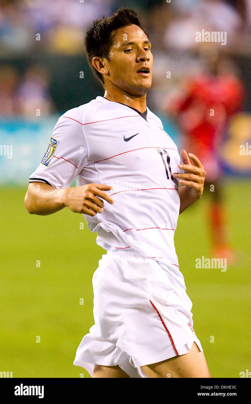 United States' attacker Brian Ching (11) during the CONCACAF Gold Cup ...