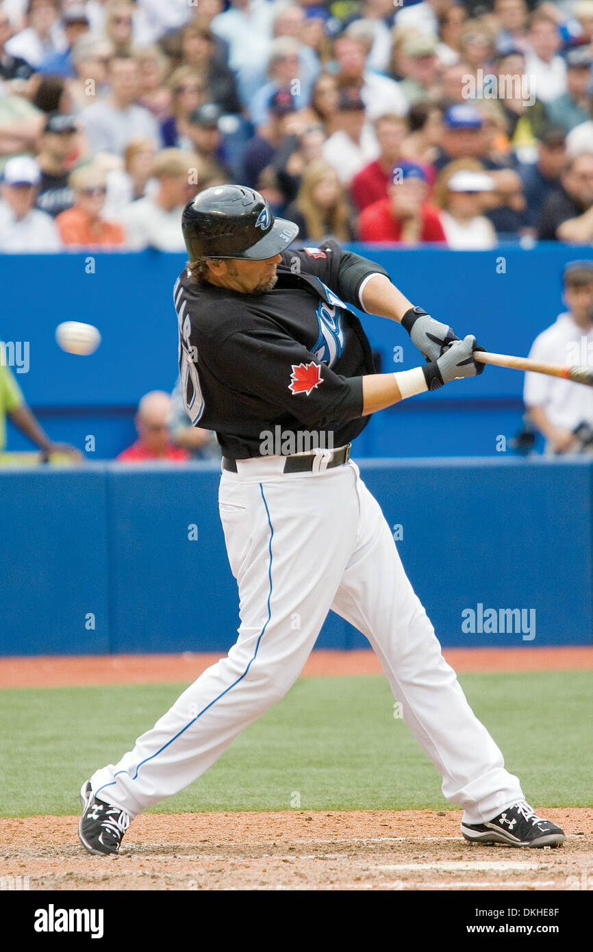 Toronto Bue Jays Kevin Millar pops up in the bottom of the sixth inning ...