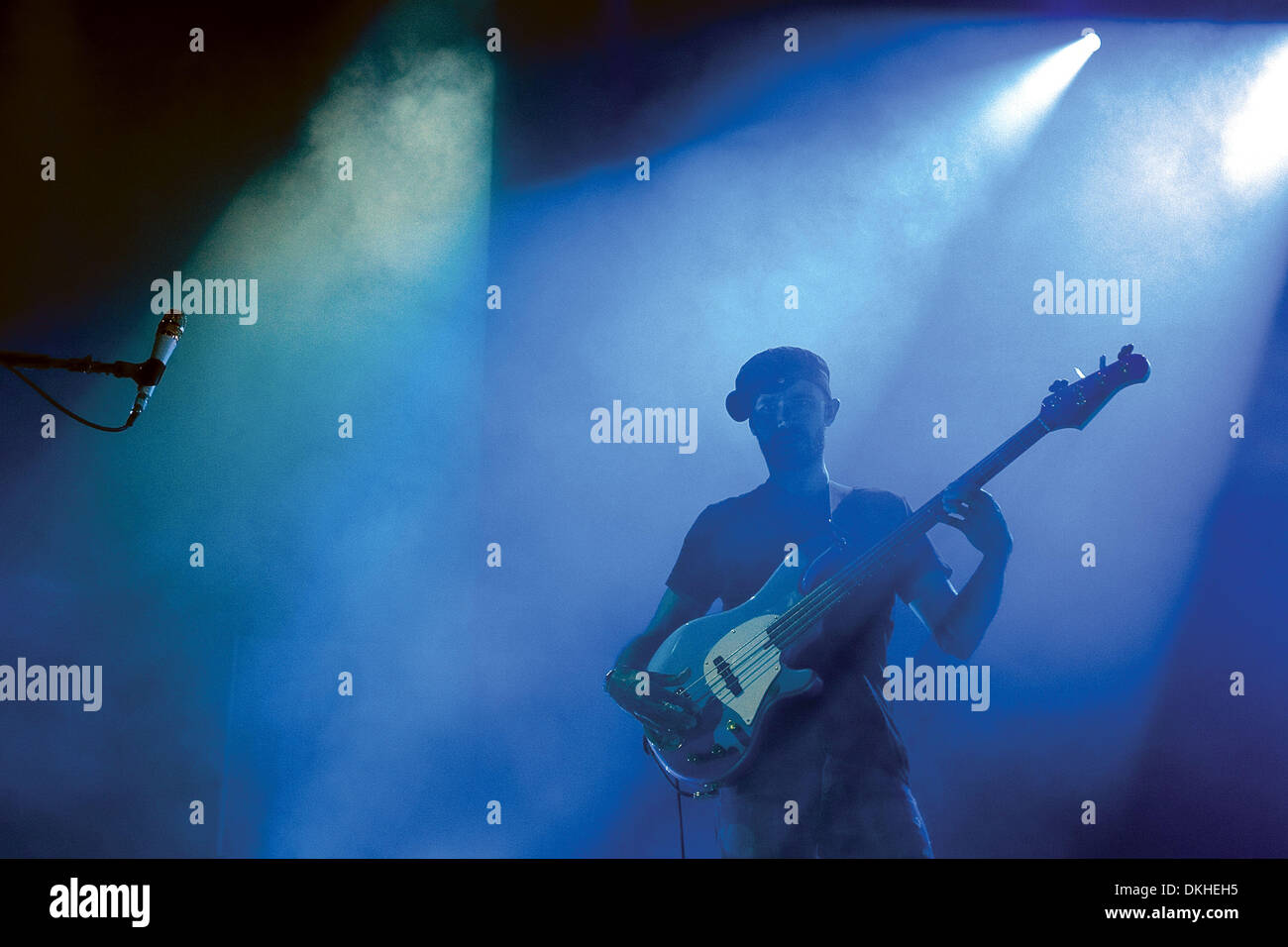 Bassist, Ben Kenney, of Incubus performs at the Molson Amphitheatre ...