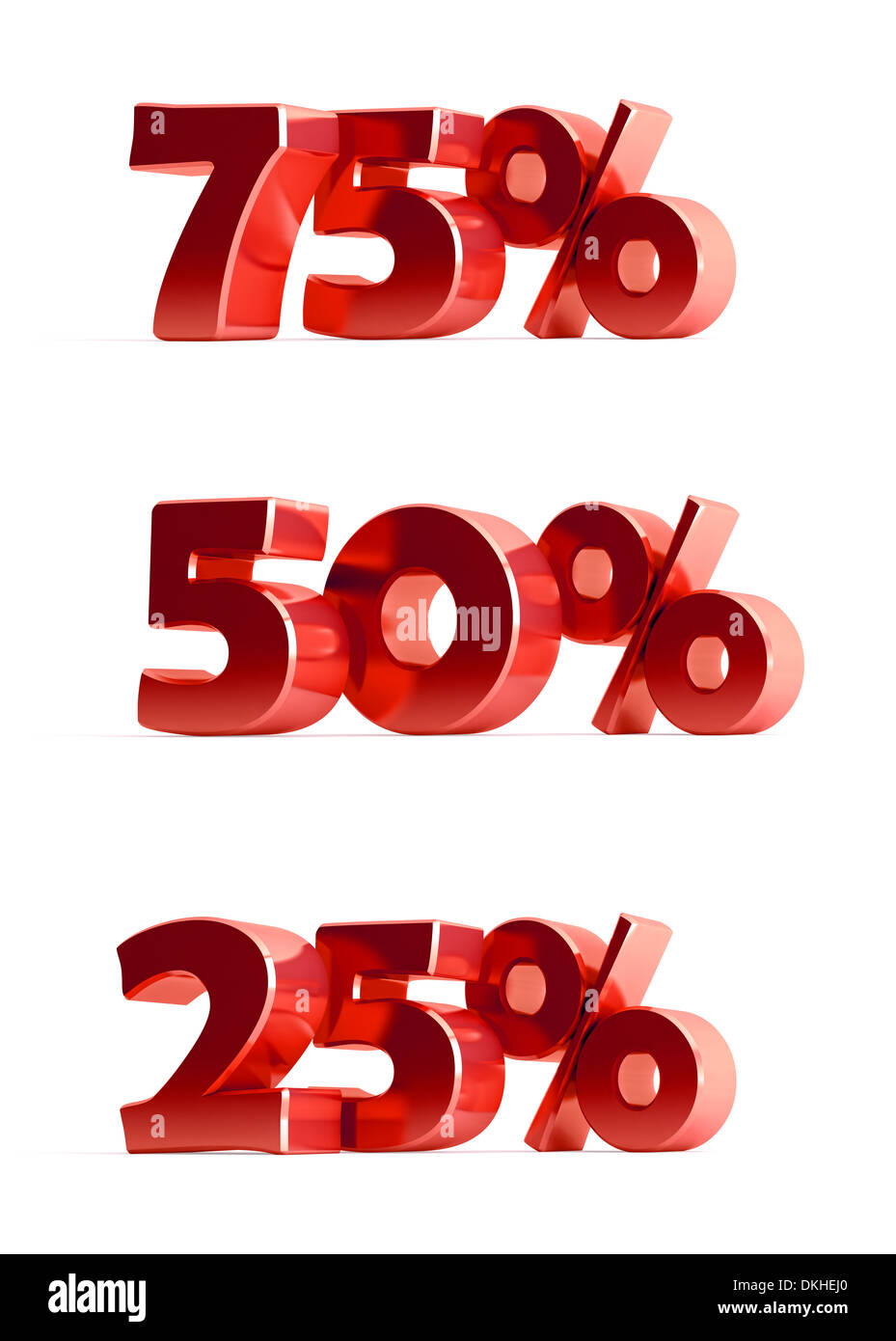 percentage numbers - isolated on white background Stock Photo - Alamy