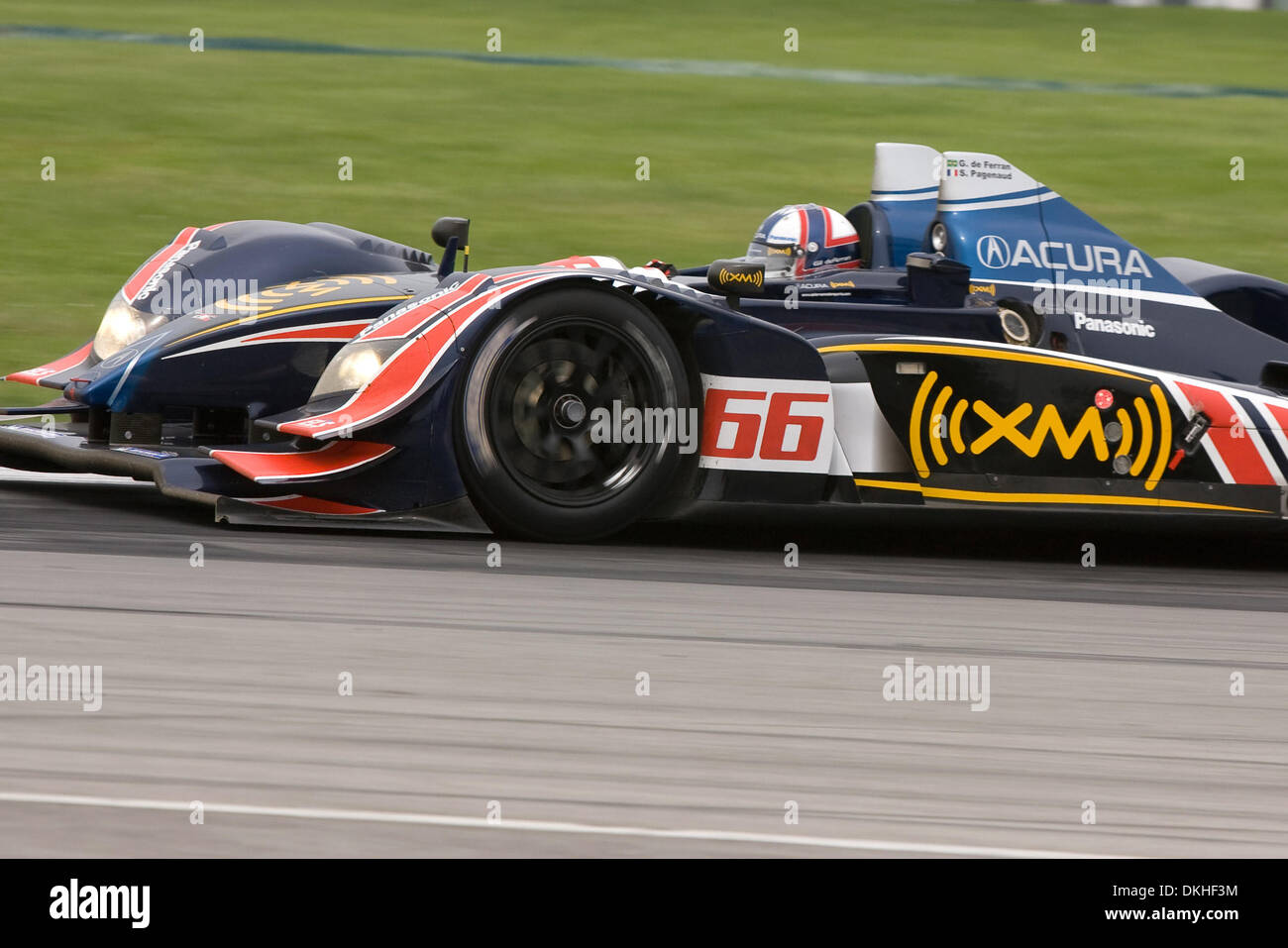 08 August 2009: The 66 de Ferran Motorsports car driven by Gil de ...