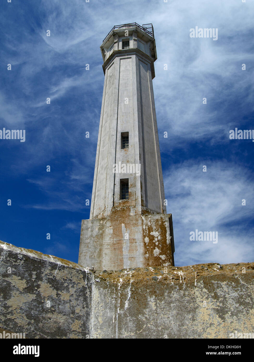 Guard Tower, Alcatraz Prison, San Francisco, USA Stock Photo - Alamy