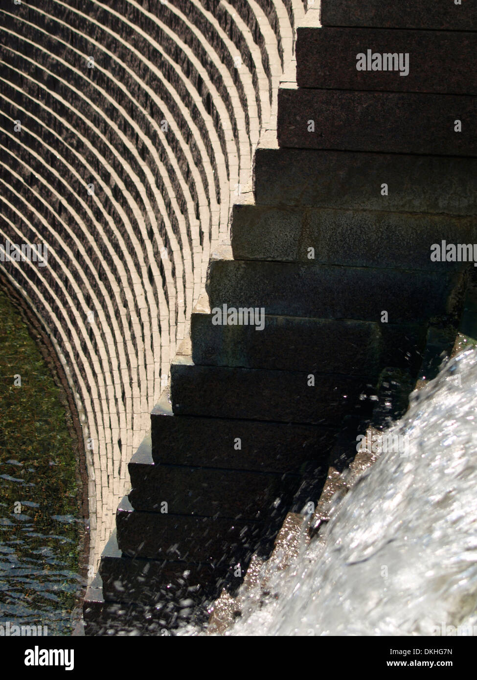 Getty center waterfall hi-res stock photography and images - Alamy