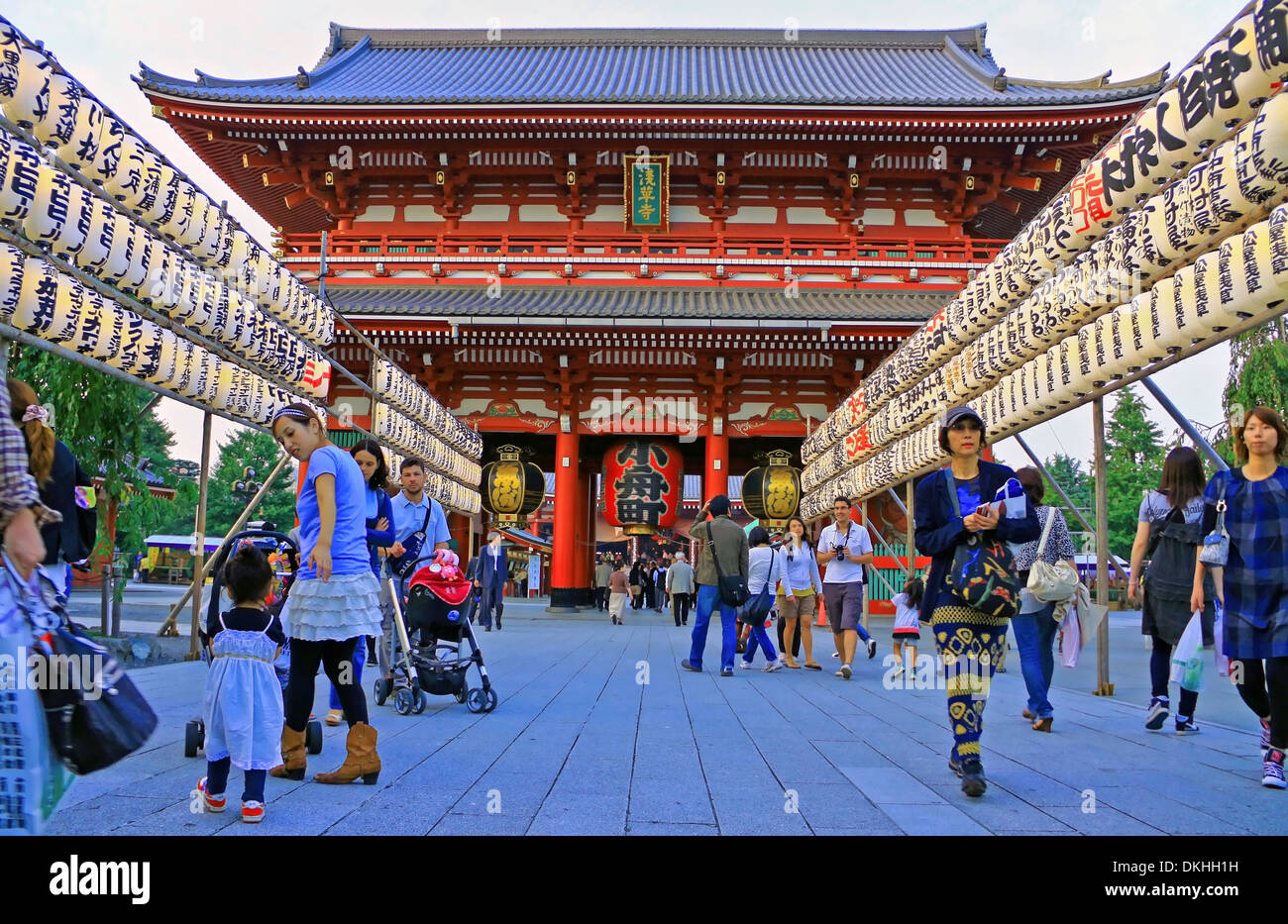 Senso-ji, also known as Asakusa Kannon Temple, Tokyo, Japan Stock Photo ...