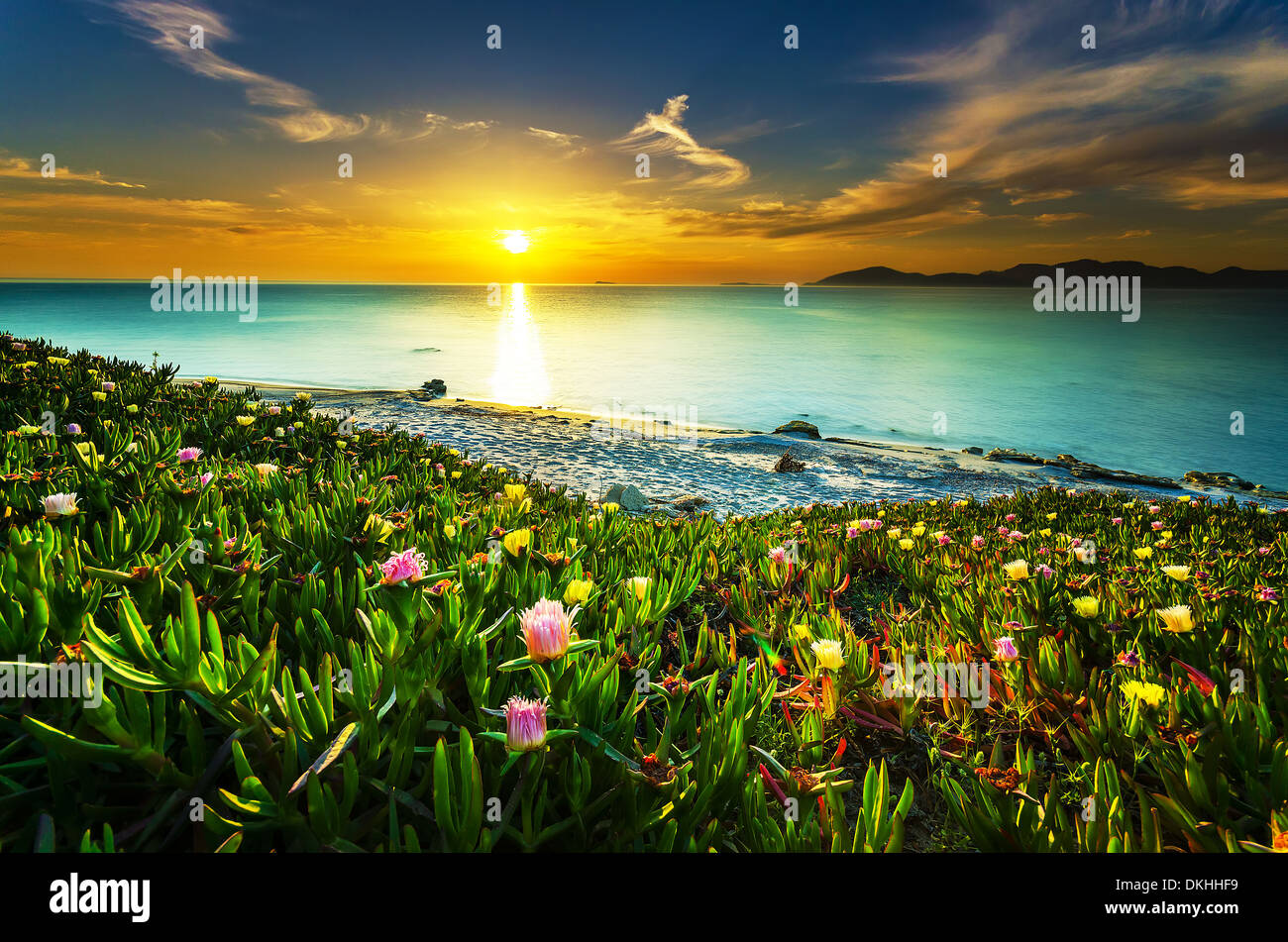 Spring sunset hi-res stock photography and images - Alamy