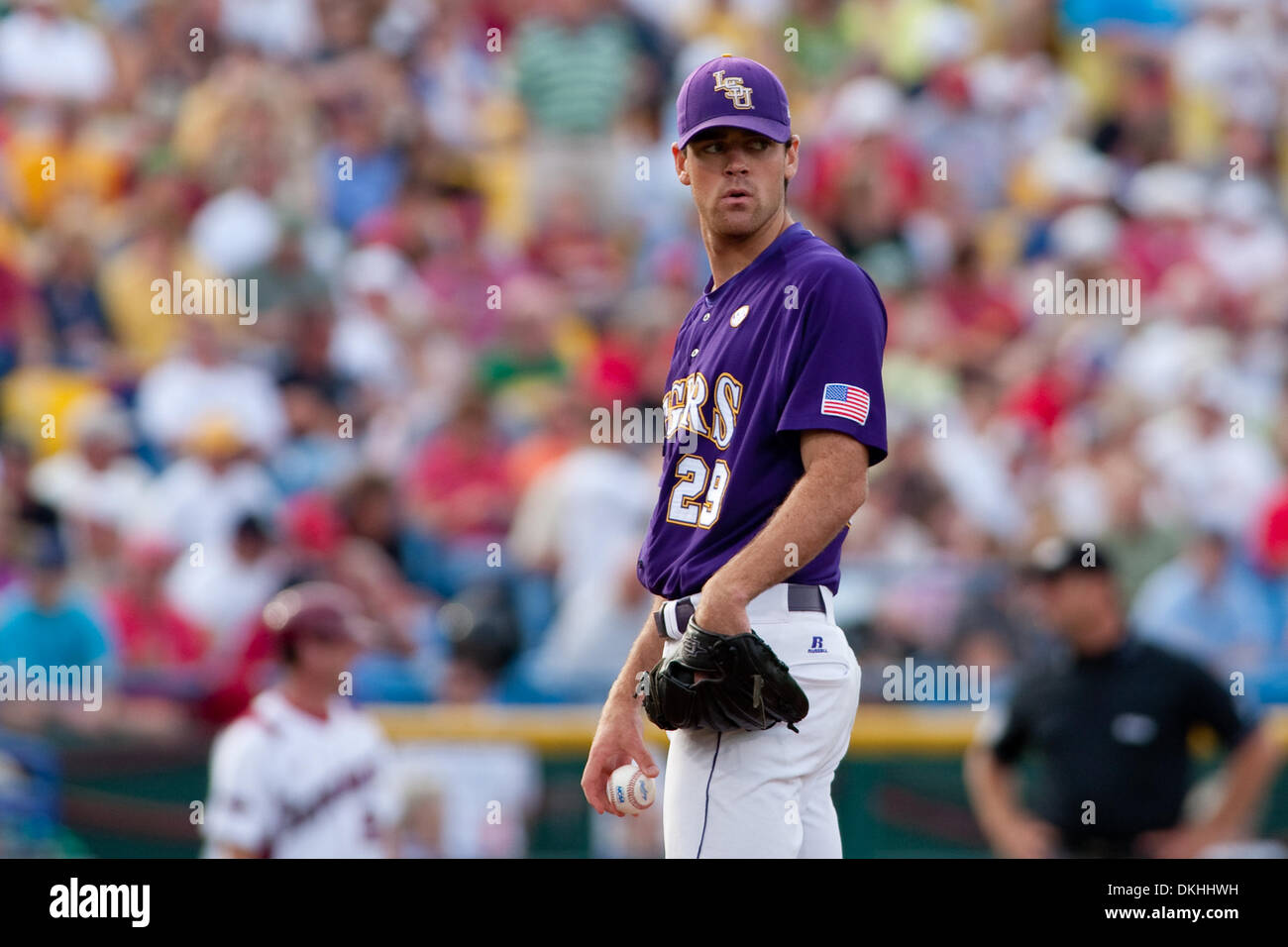June 15, 2009 - Omaha, Nebraska, U.S - June 15, 2009: LSU's Louis ...