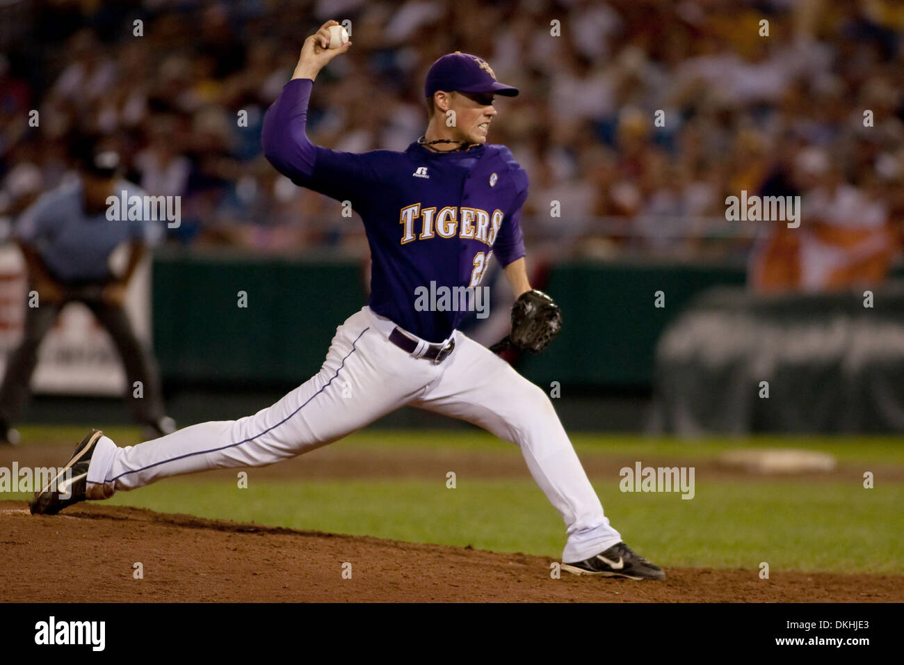 June 22, 2009 - Omaha, Nebraska, U.S - 22 June 2009: LSU's Matty Ott ...
