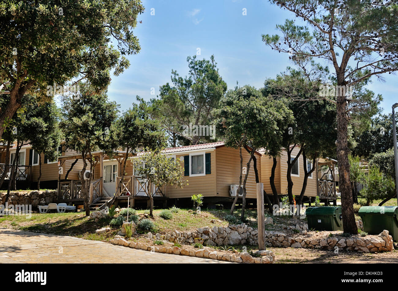 Camping Village Simuni, Island Pag, Croatia, Europe Stock Photo - Alamy