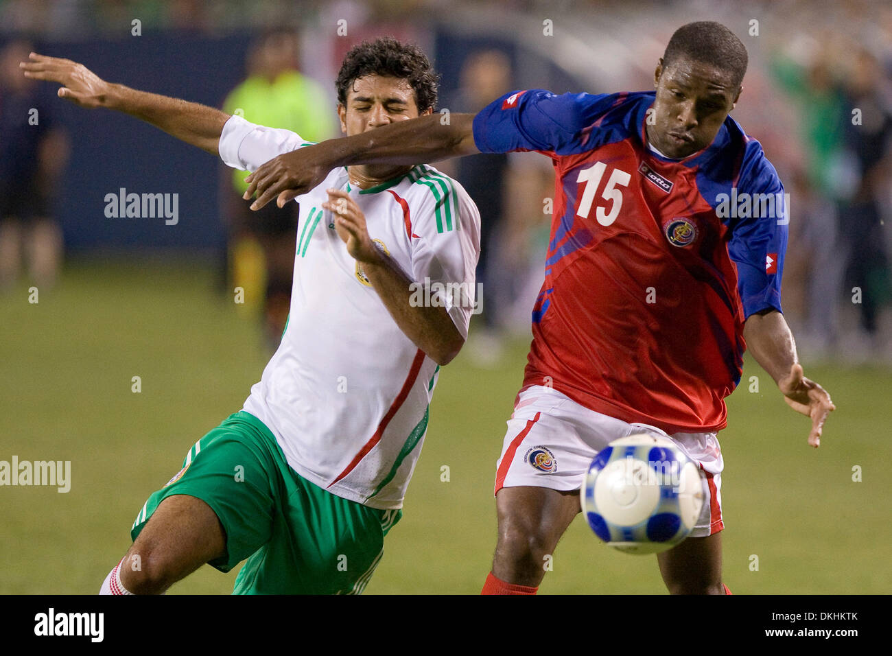 July 24, 2009 - Chicago, Illinois, USA - 23 July 2009: Costa Rica's ...