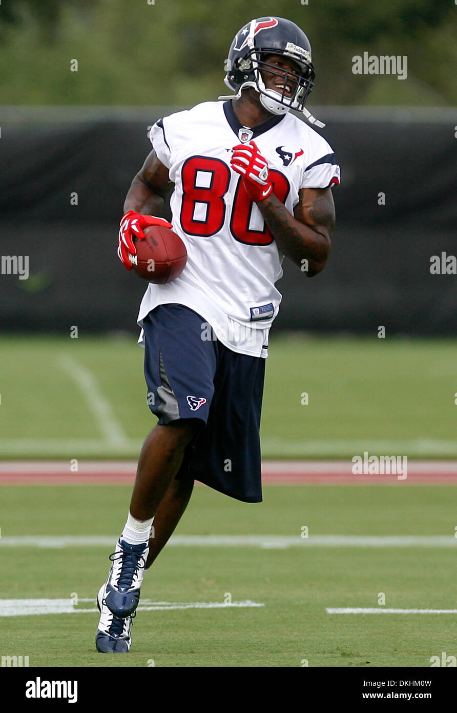 Houston wide receiver andre johnson hi-res stock photography and images ...