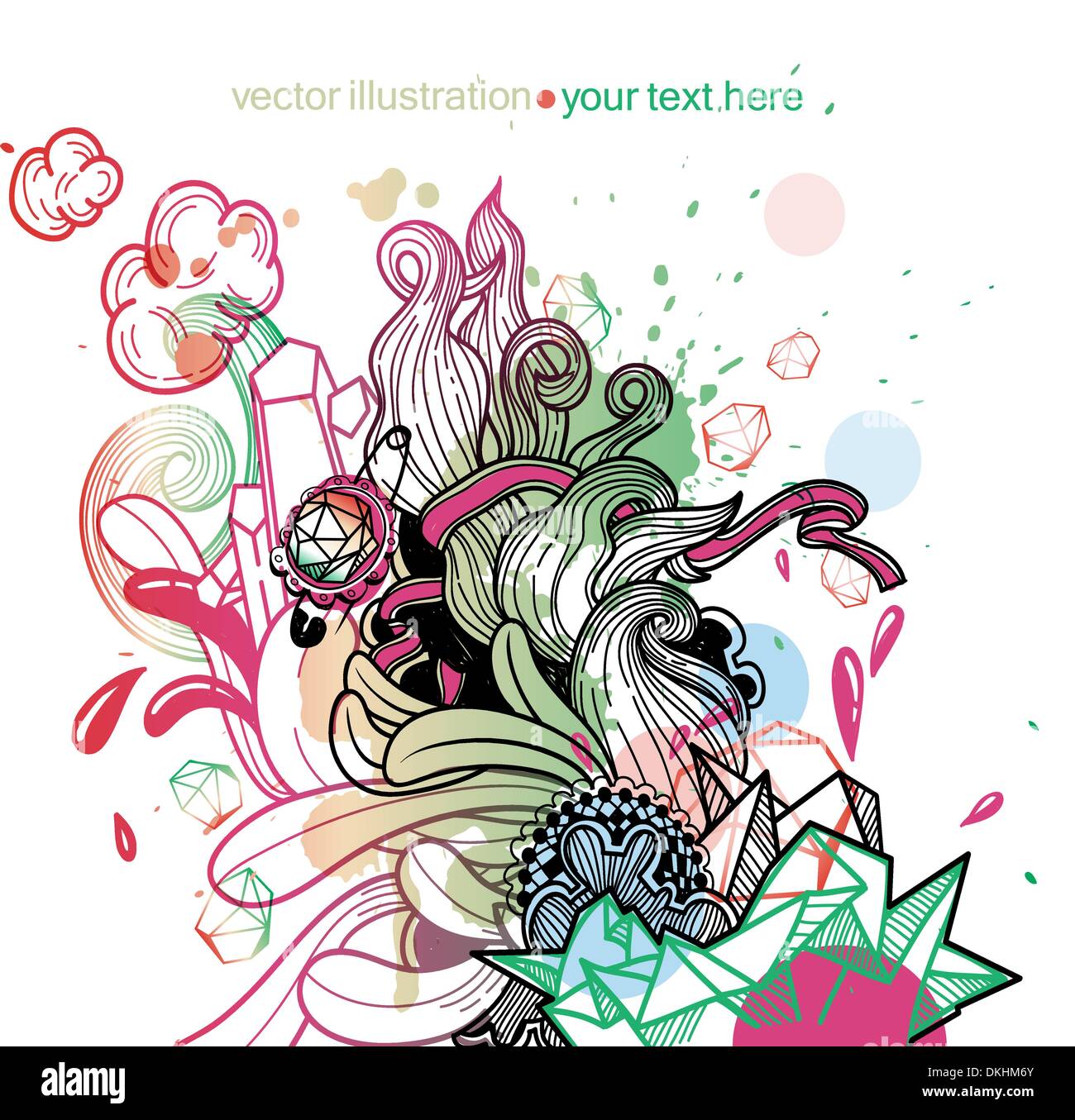 abstract vector illustration Stock Vector Image & Art - Alamy