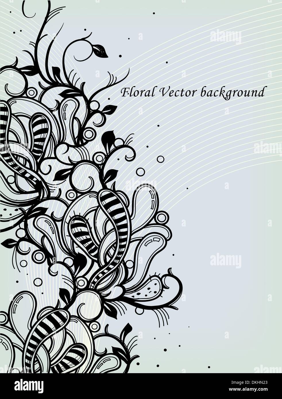 vector floral illustration Stock Vector Image & Art - Alamy