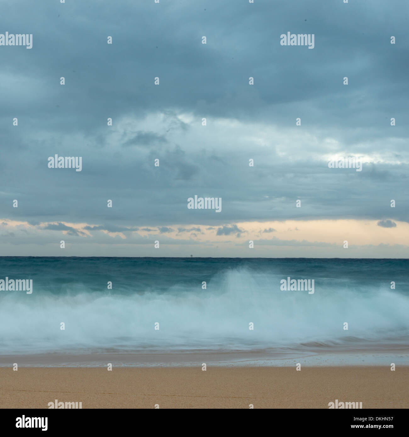 Waves on the beach, Sandy Beach, Hawaii Kai, Honolulu, Oahu, Hawaii ...